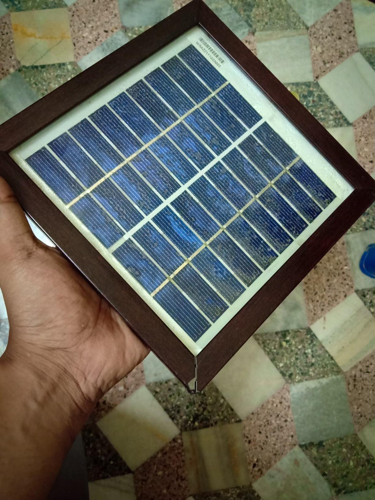 Easy Electronics Solar Panel 6 Volt 3 watt (6v-3w) : Amazon.in: Garden ...