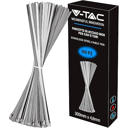 700 Pezzi Fascette Plastica per Cablaggio, Fascette Elettricista 100 ...