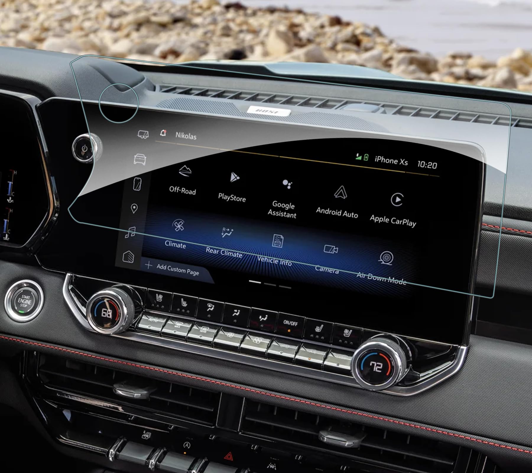 Amazon.com: SHAOHAO 2024 2025 Chevy Colorado Screen protector for 2023 ...