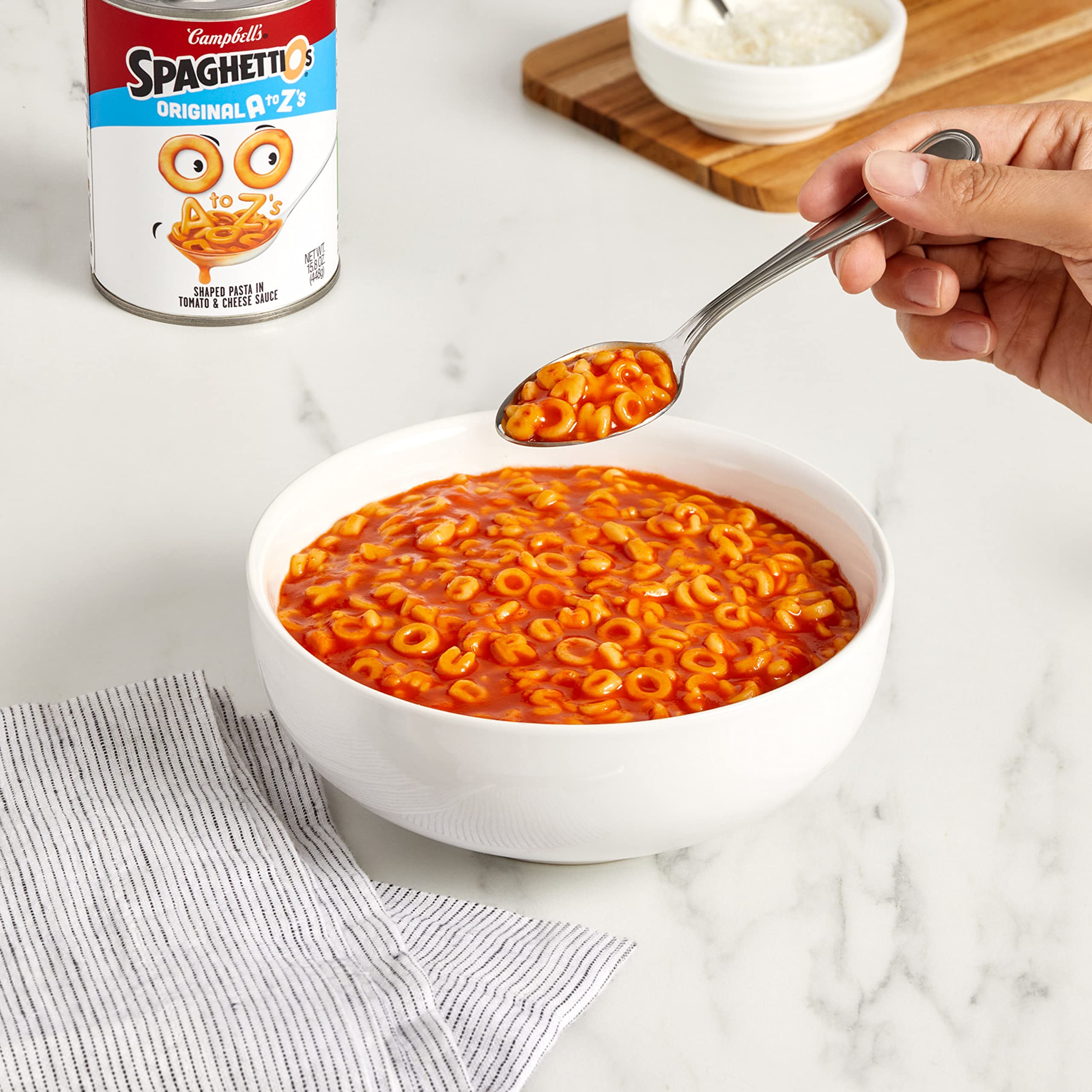 Campbells Spaghettios Pasta Soup FOUR CANS Campbell's SpaghettiOs