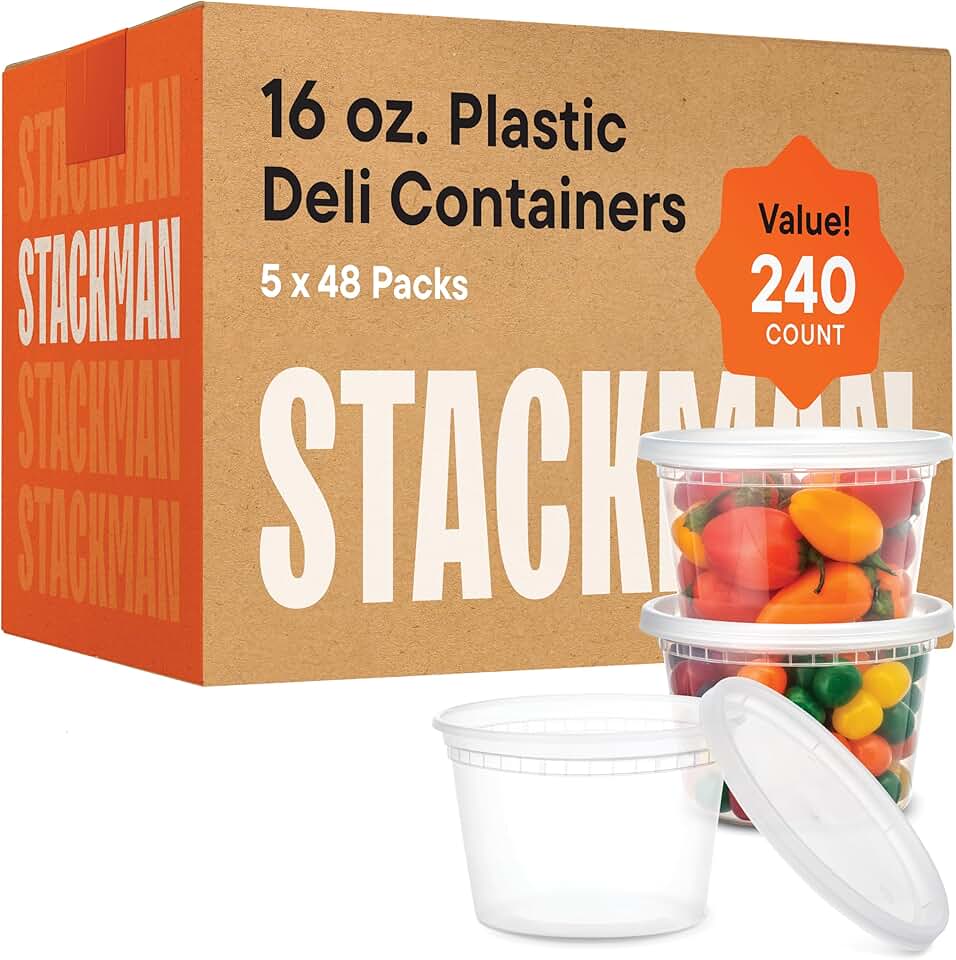 Amazon.com: Disposable Food Storage Containers - Disposable Food ...