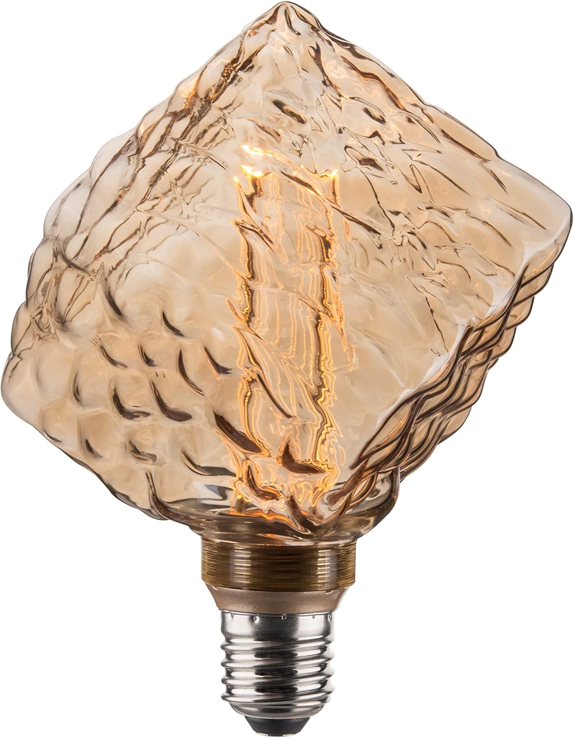 HICE Decorative LED Light Bulb - dimmable, E26 Base 120V 4W, Very Warm ...