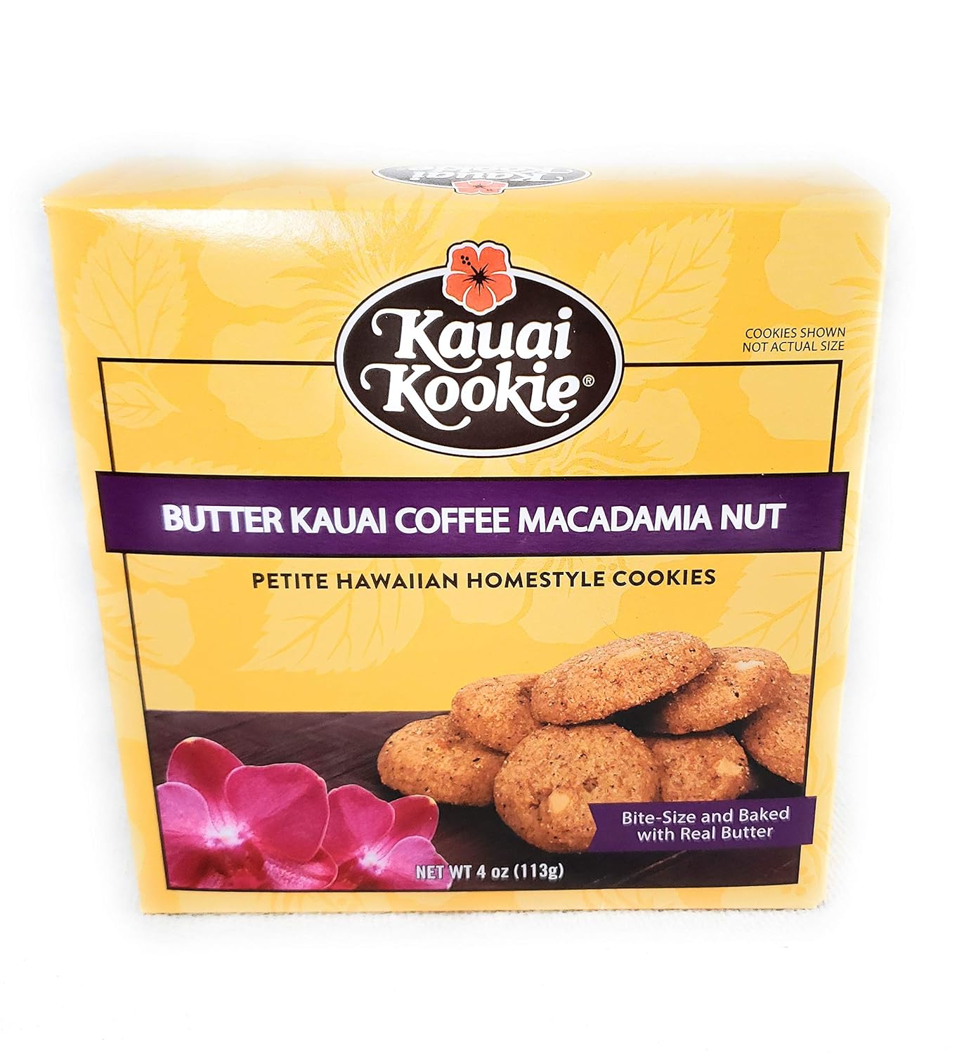 Amazon.com: Kauai Kookie Butter Kauai Coffee Macadamia Nut Cookies ...