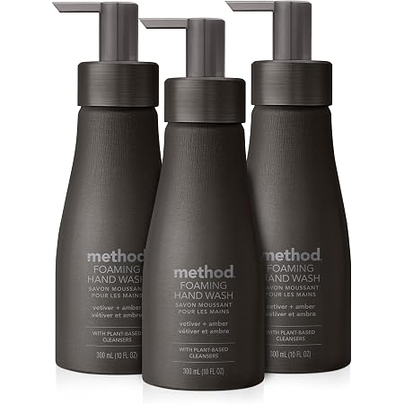 Amazon.com : Method Premium Foaming Hand Wash, Vetiver + Amber ...