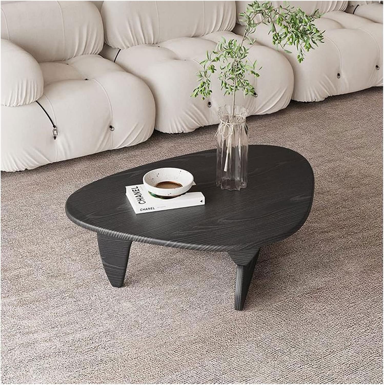 Amazon.com: Coffee Table Small Coffee Table Modern End Table, Rustic ...