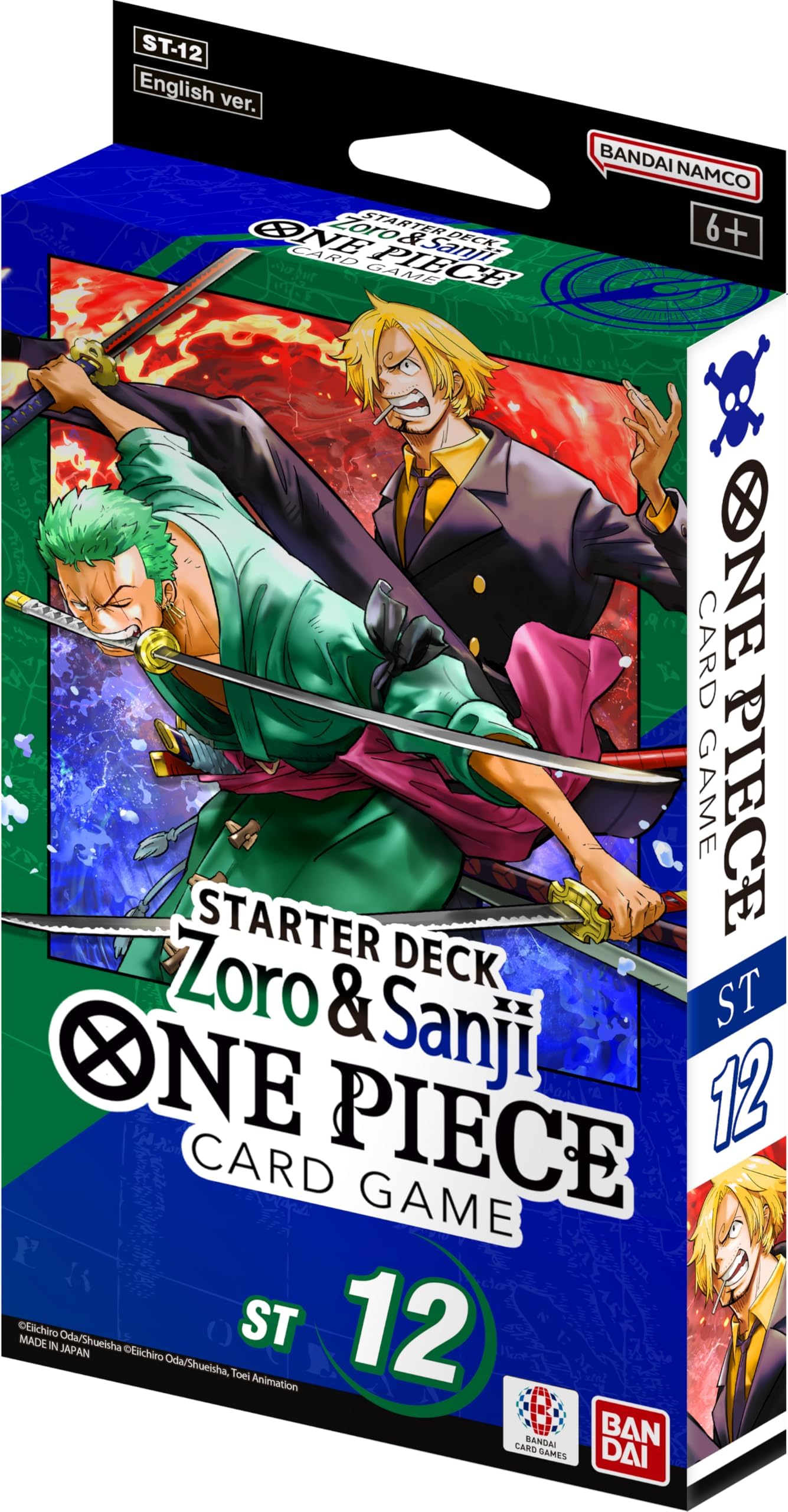 Amazon.com: Bandai One Piece Card Game Official Storage Box, Standard ...