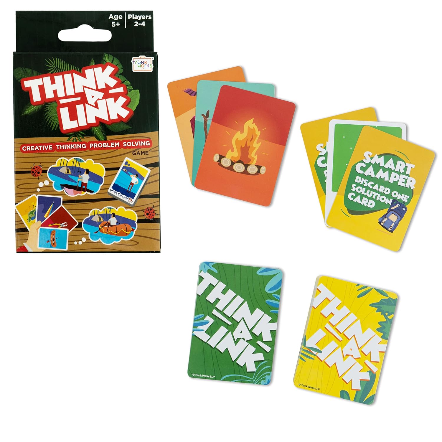 Buy Trunk Works Think-A-Link Card Game | Creative Thinking Problem ...