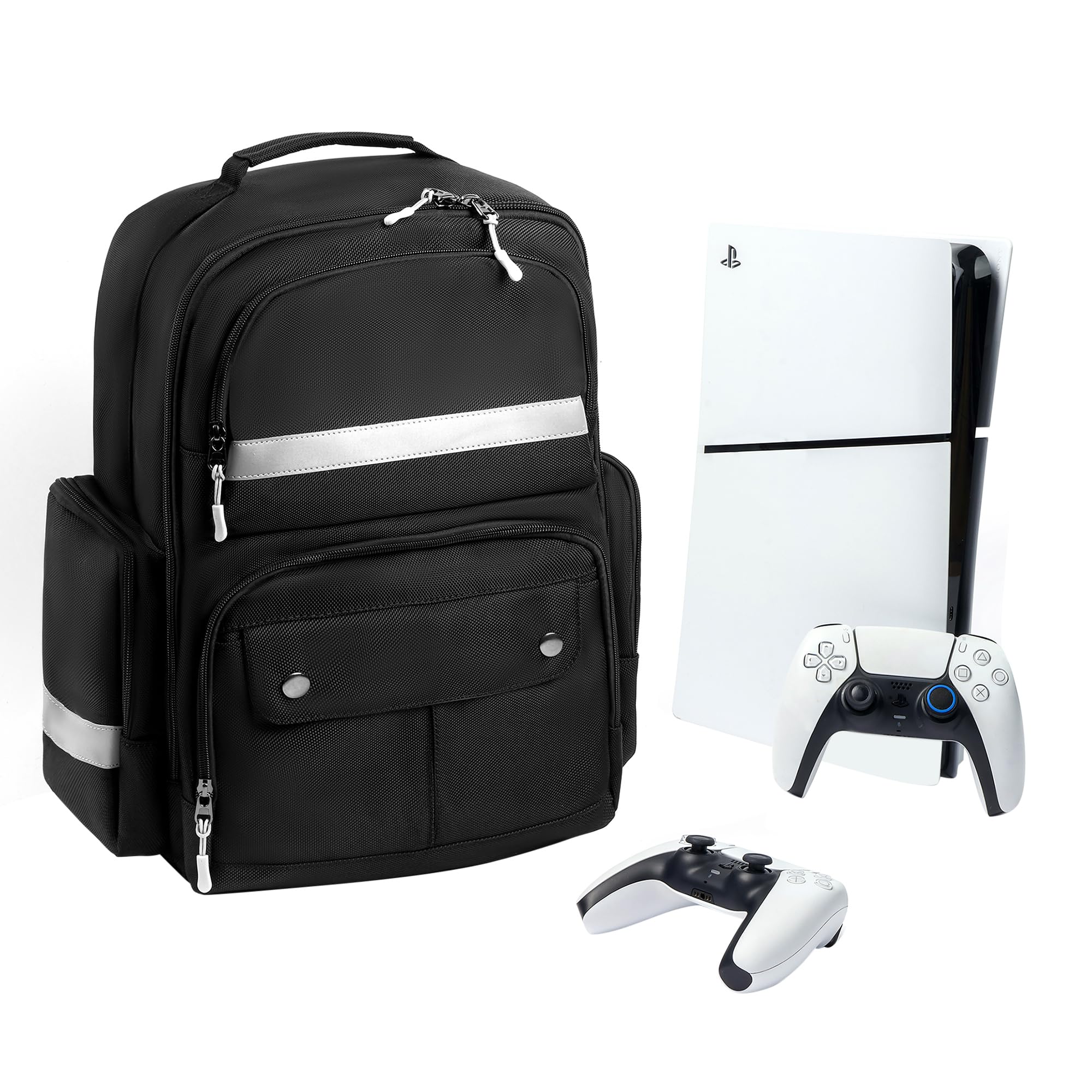 Amazon.com: Ezgnuk Game Backpack for PS5 Silm Console, Protective ...
