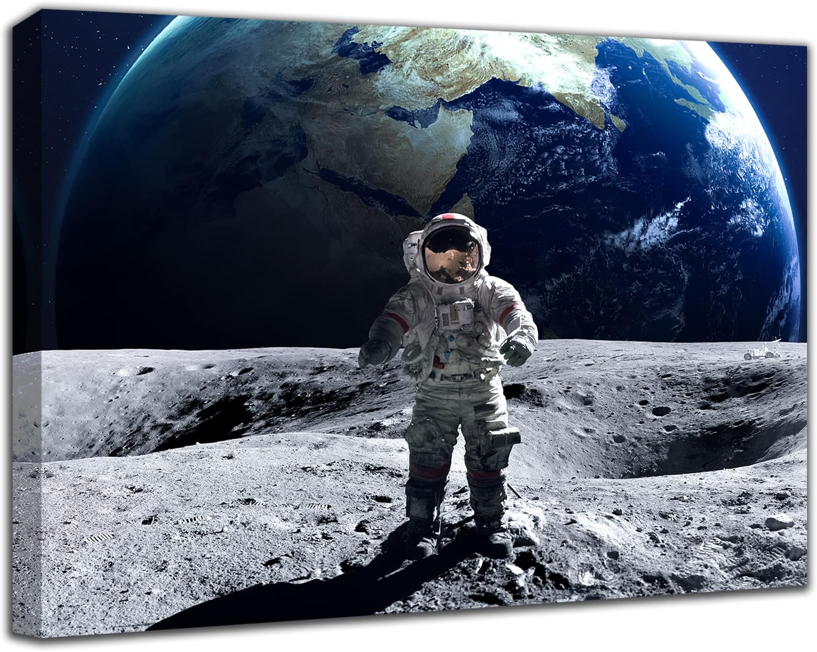 Space NASA Earth Apollo 17 Blue Marble Photograph Artwork Framed Wall ...