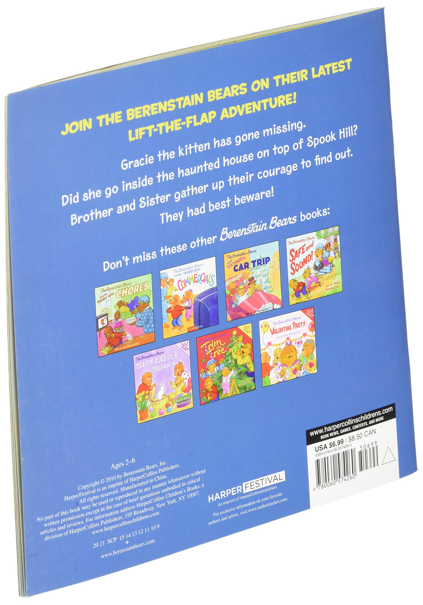 Snapklik.com : The Berenstain Bears And The Haunted House: A Great Fall ...