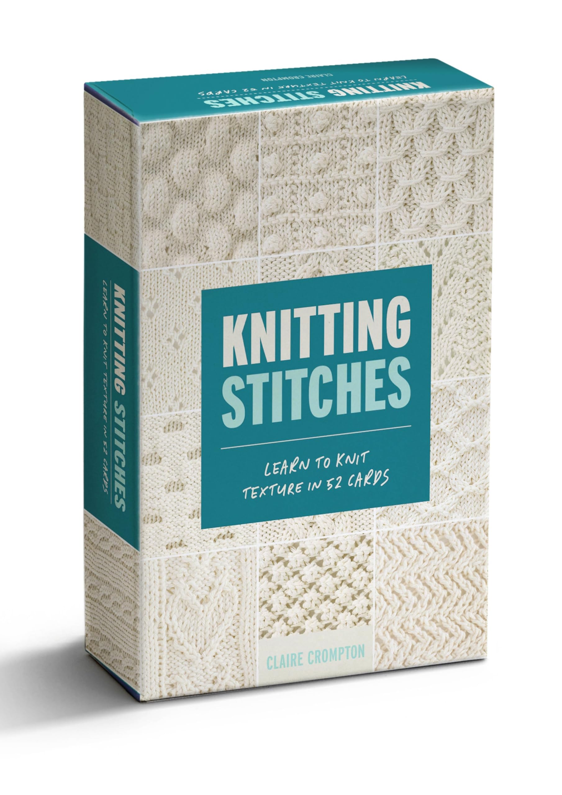 Knitting Stitches Card Deck: Learn to knit texture in 52 cards: Amazon ...