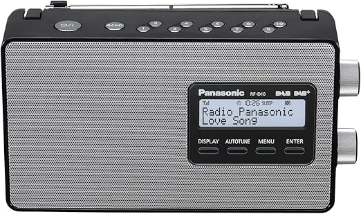 Panasonic Portable Digital DAB+ FM Radio (RF-D10GN-K) : Amazon.com.au ...
