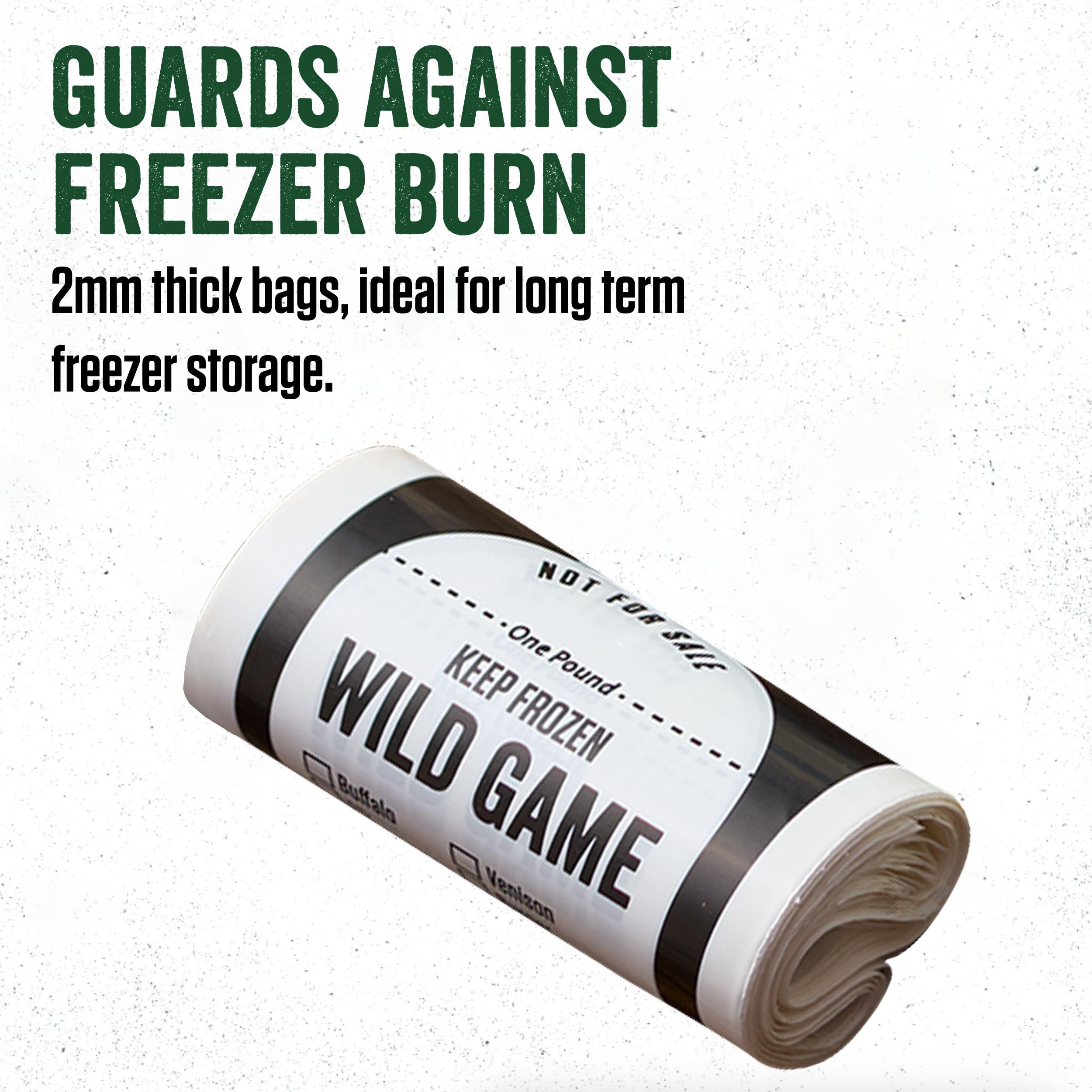 Snapklik.com : Products Wild Game Meat Bags Bundle, Includes A 100 ...