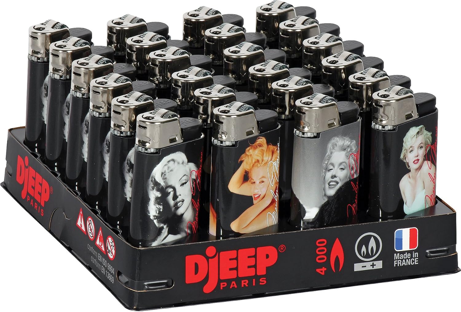 Amazon.com: DJEEP 24ct Marilyn Monroe Lighter : Health & Household