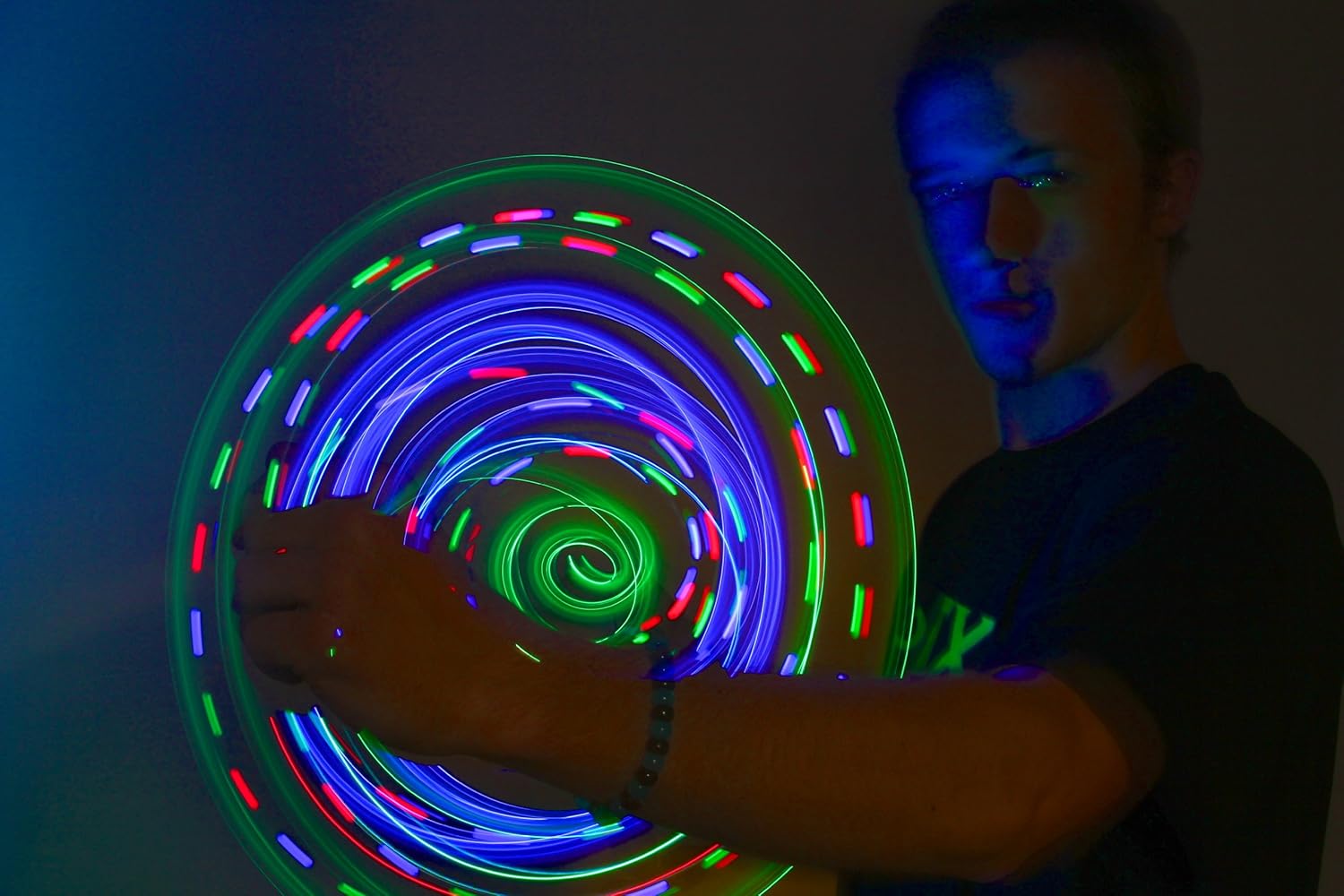 Buy GloFX Team 8-LED Rave Double Orbit: True Color Orbital Flow Light ...