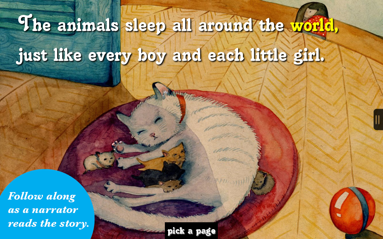 The Animals Sleep: A Bedtime Book of Biomes (Kindle Tablet Edition ...