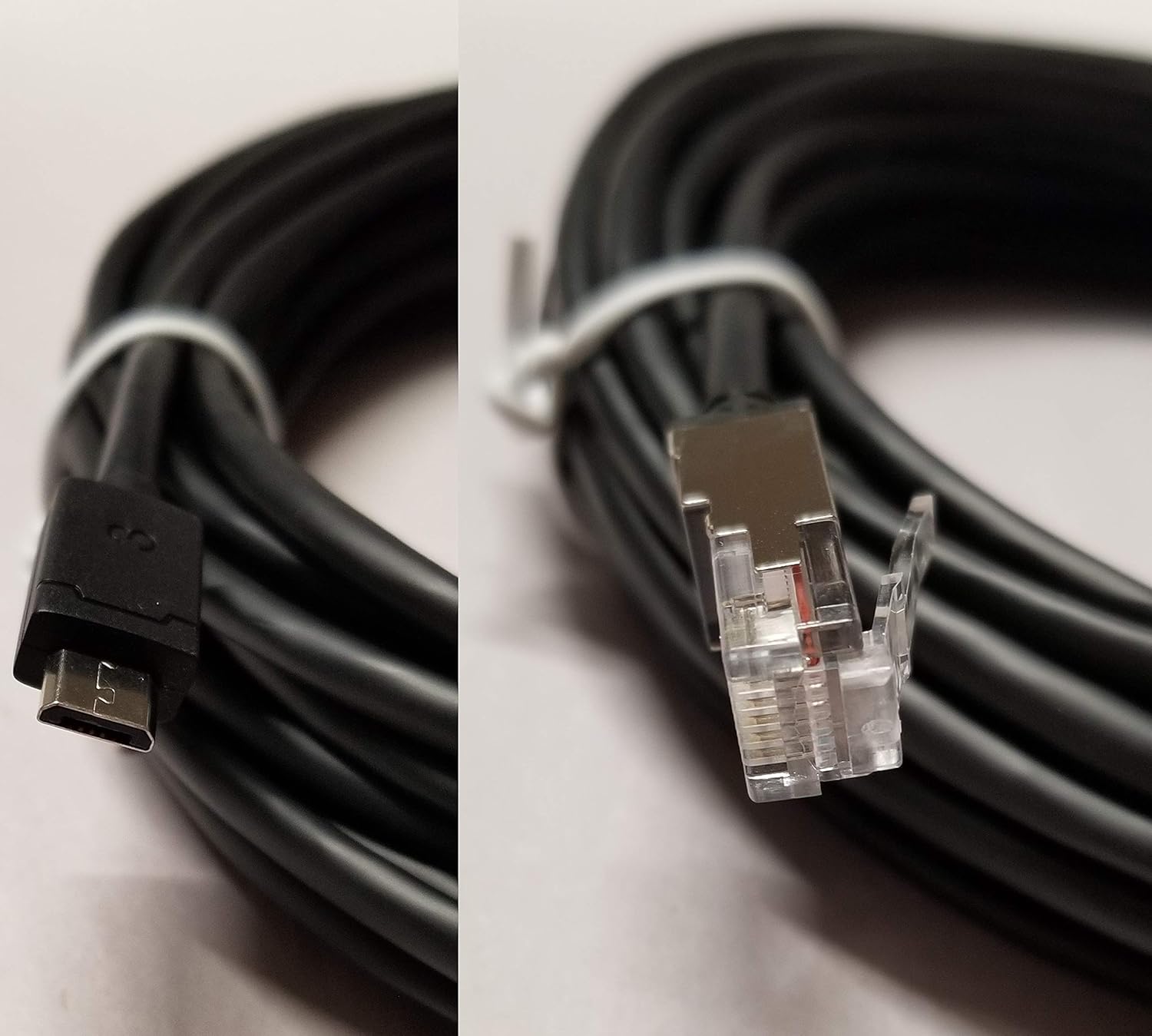 Amazon.com: Micro USB to RJ12 6P6C - 26ft (7.98 m) RJ12 6P6C to Micro ...