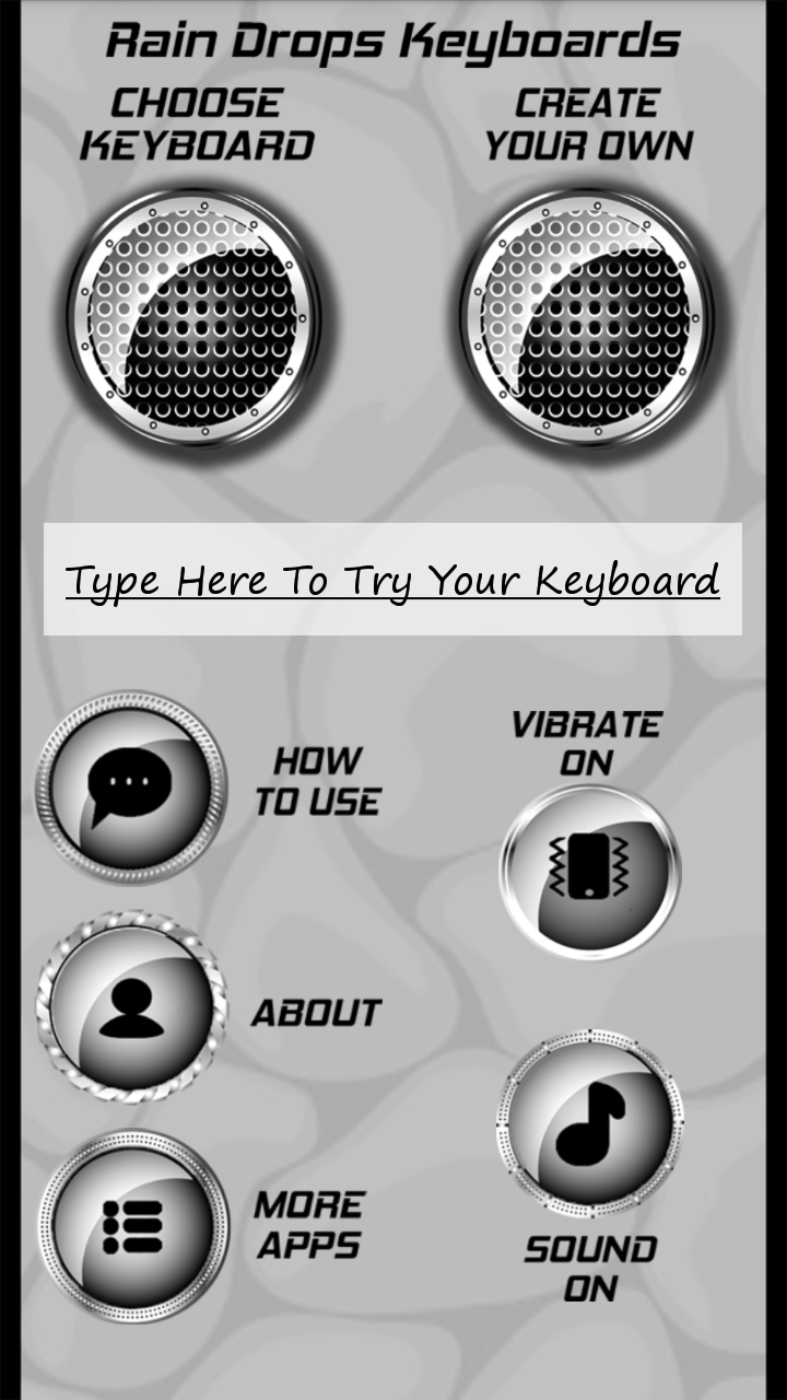 Rain Drops Keyboards - App on the Amazon Appstore