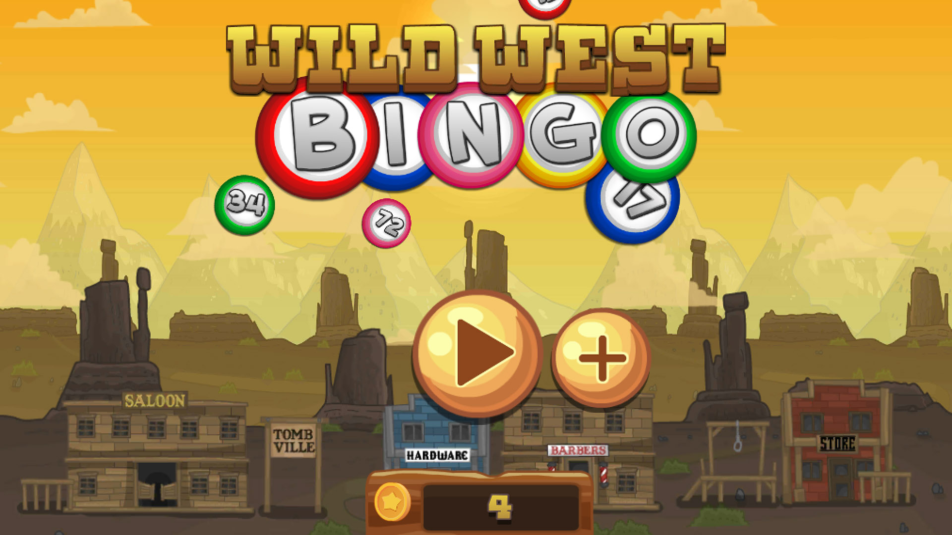 Bingo - Wild West FireTV - Application sur Amazon Appstore