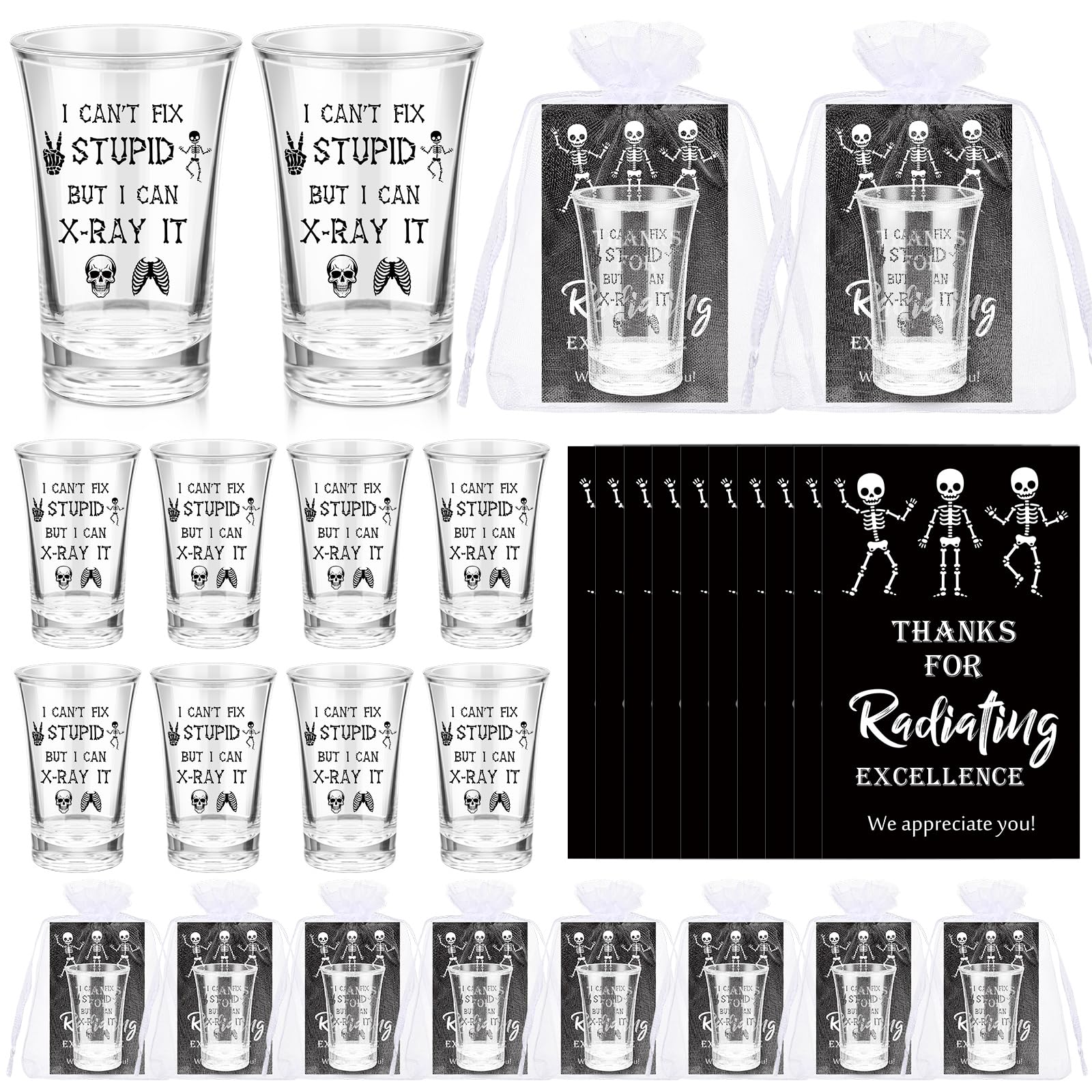 Snapklik.com : Meanplan 10 Sets X-Ray Tech Gift Bulk Radiology Rad Tech ...