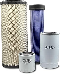 Amazon.com: HERO Maintenance Filter Kit For Gehl CTL60 Skid Steer ...