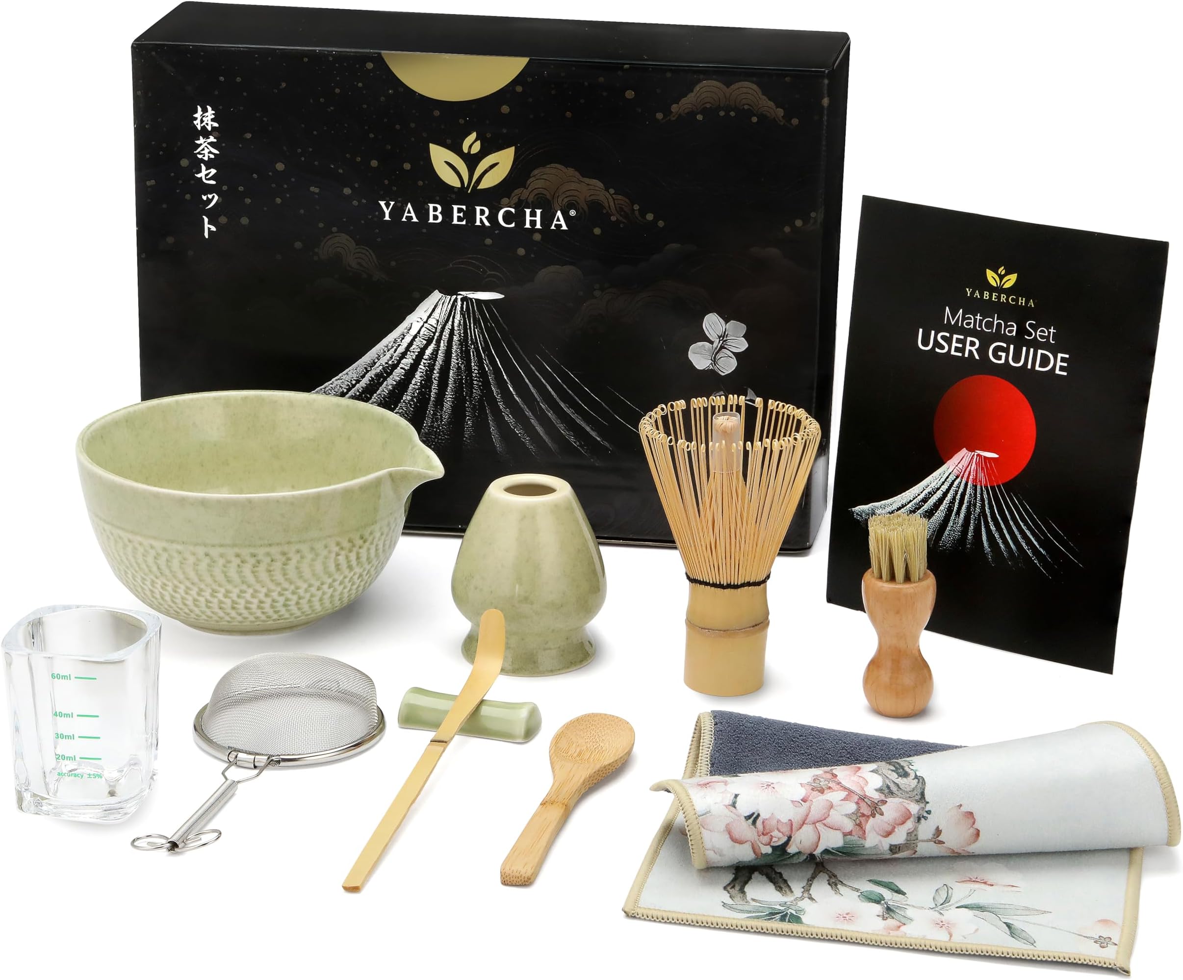 Amazon.com: Matcha Whisk Set, Matcha Set, 6 Pieces, with Bamboo Whisk ...