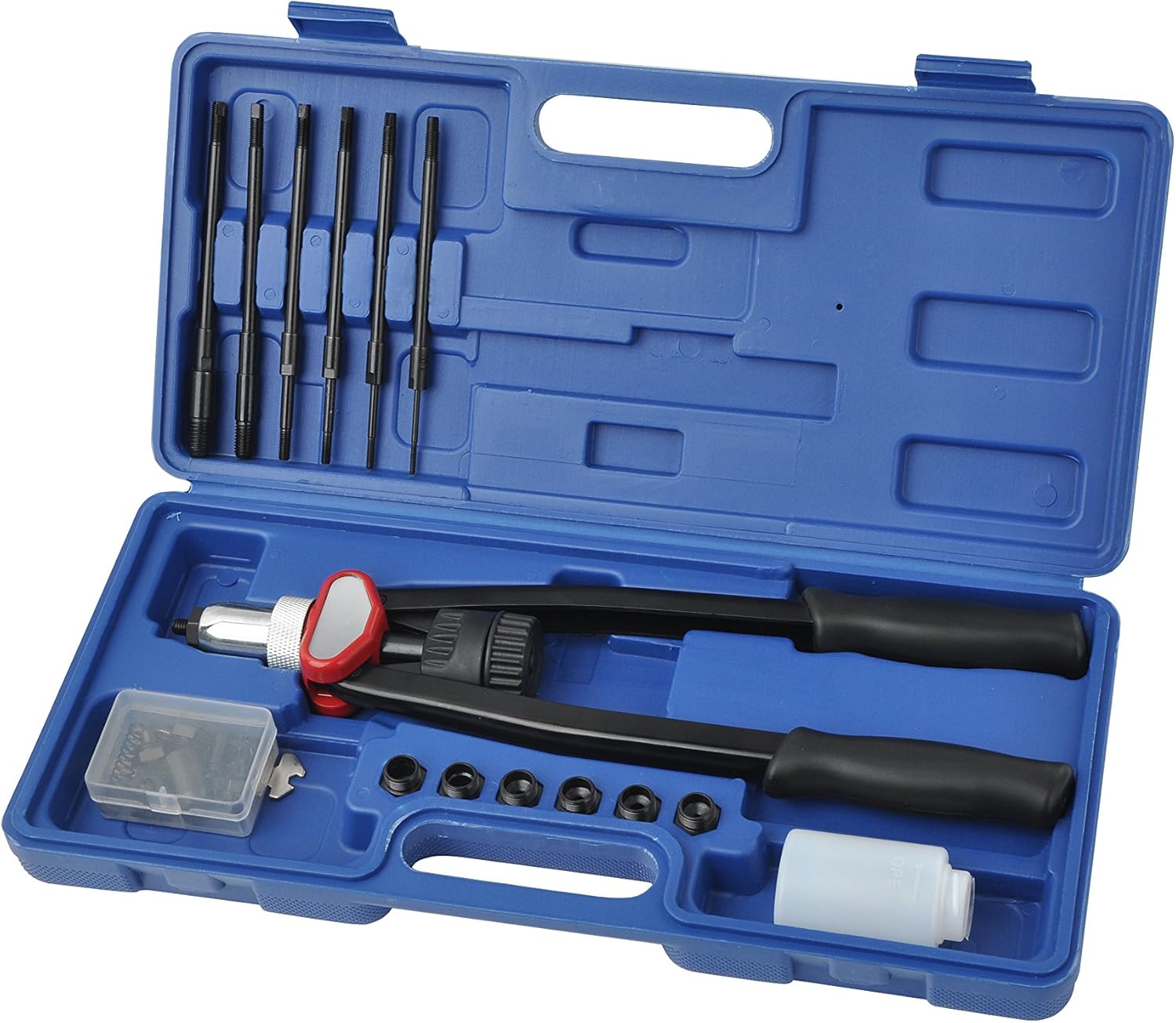 Amazon.com: Professional Hand Riveter Rivet Gun Kit Long Handle ...