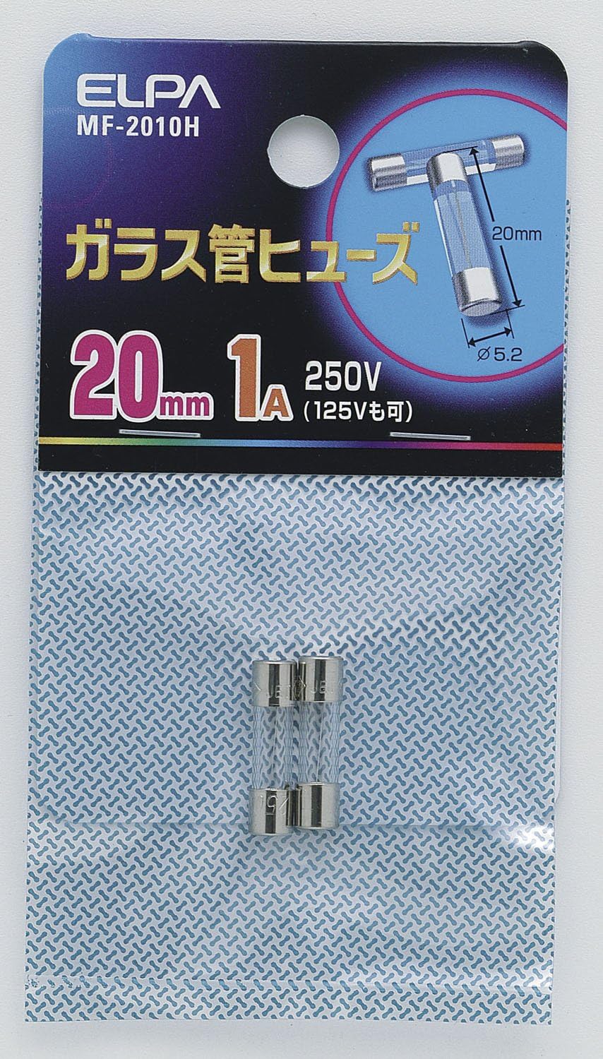 Amazon.co.jp: Witonics 5個パック T1AL250V T1A 250V T1L250V カートリッジガラスヒューズ ...