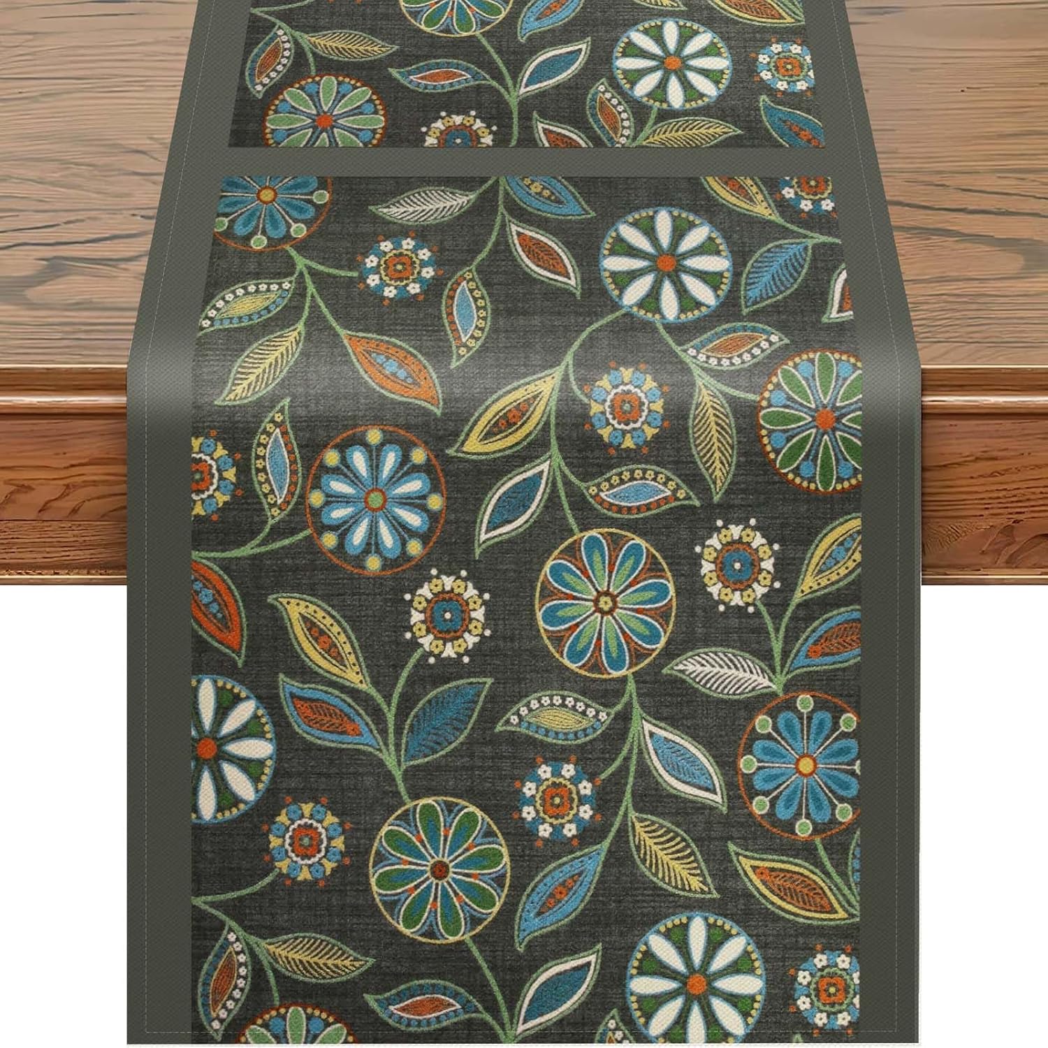 Amazon.com: Snycler Table Runner Boho Table Runners Vintage Elegant ...