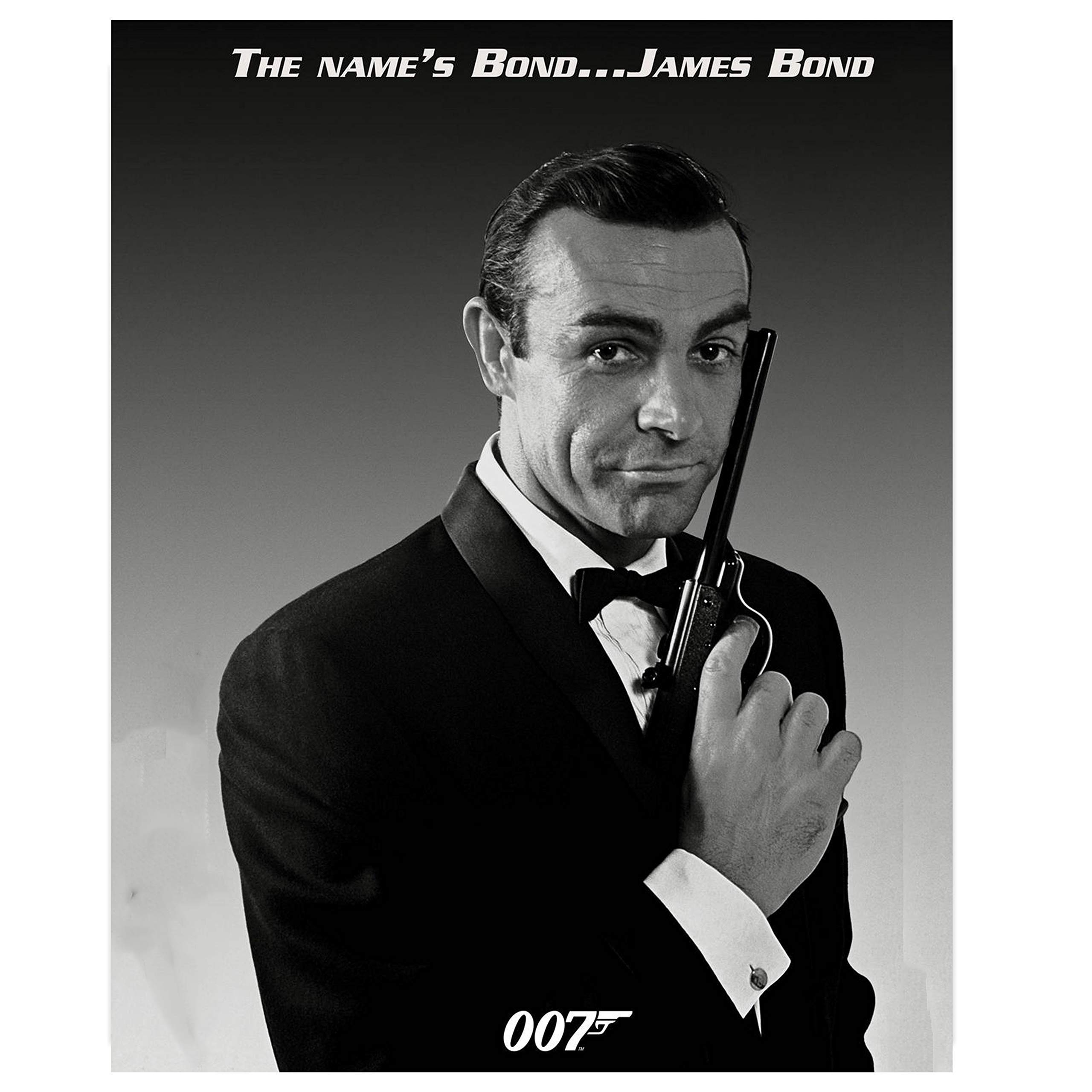 James Bond 007- Vintage Wall Art Trio Set-8 x 10's"(3) Wall Photo ...
