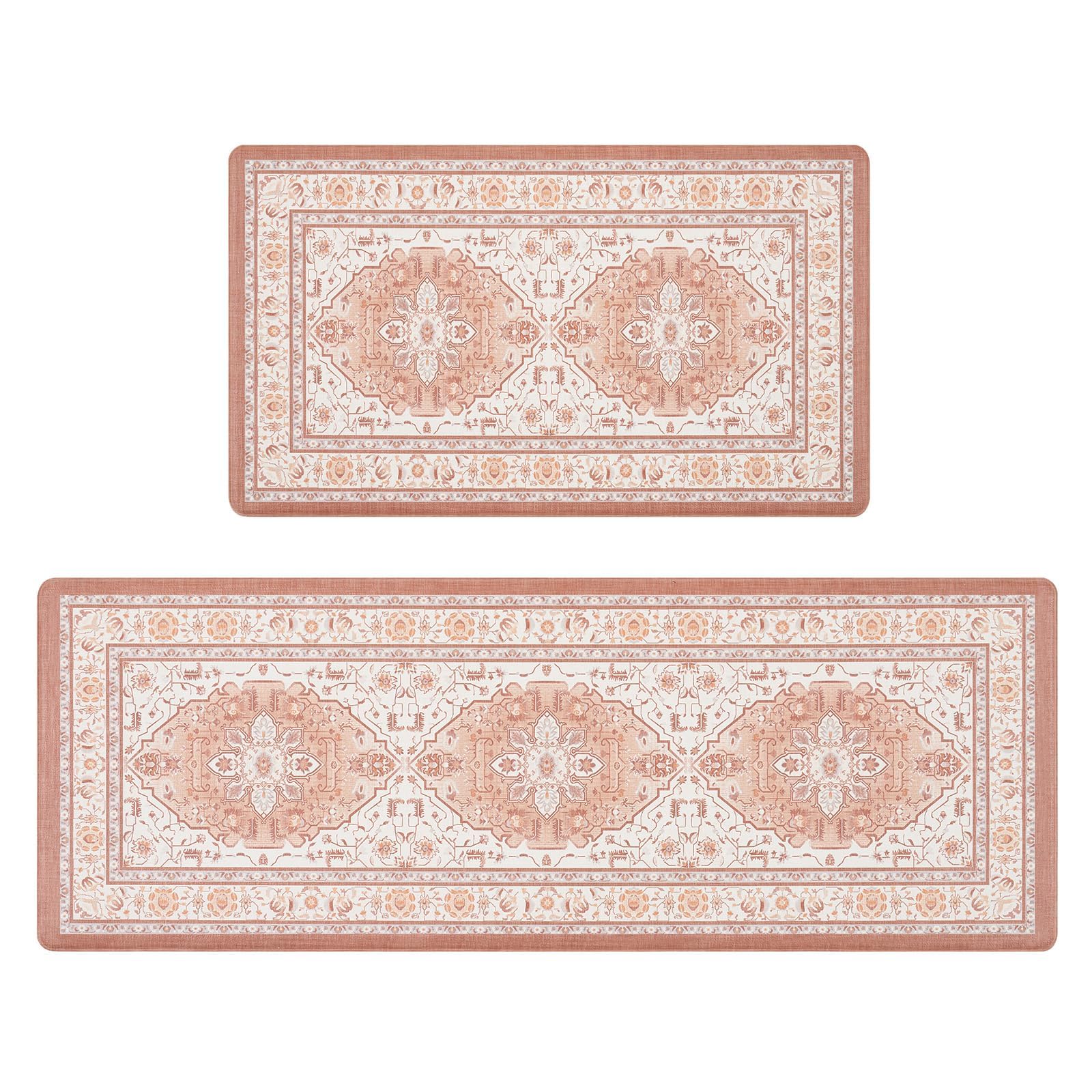 Amazon.com: FRESHMINT Anti Fatigue Kitchen Mats Set 2 PCS, Waterproof ...