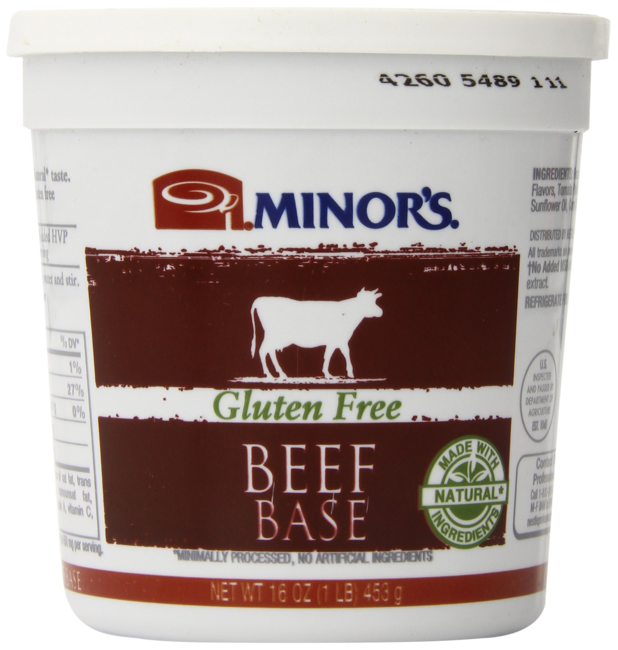 Amazon.com : Minor's Gluten Free Beef Base Made with Natural ...