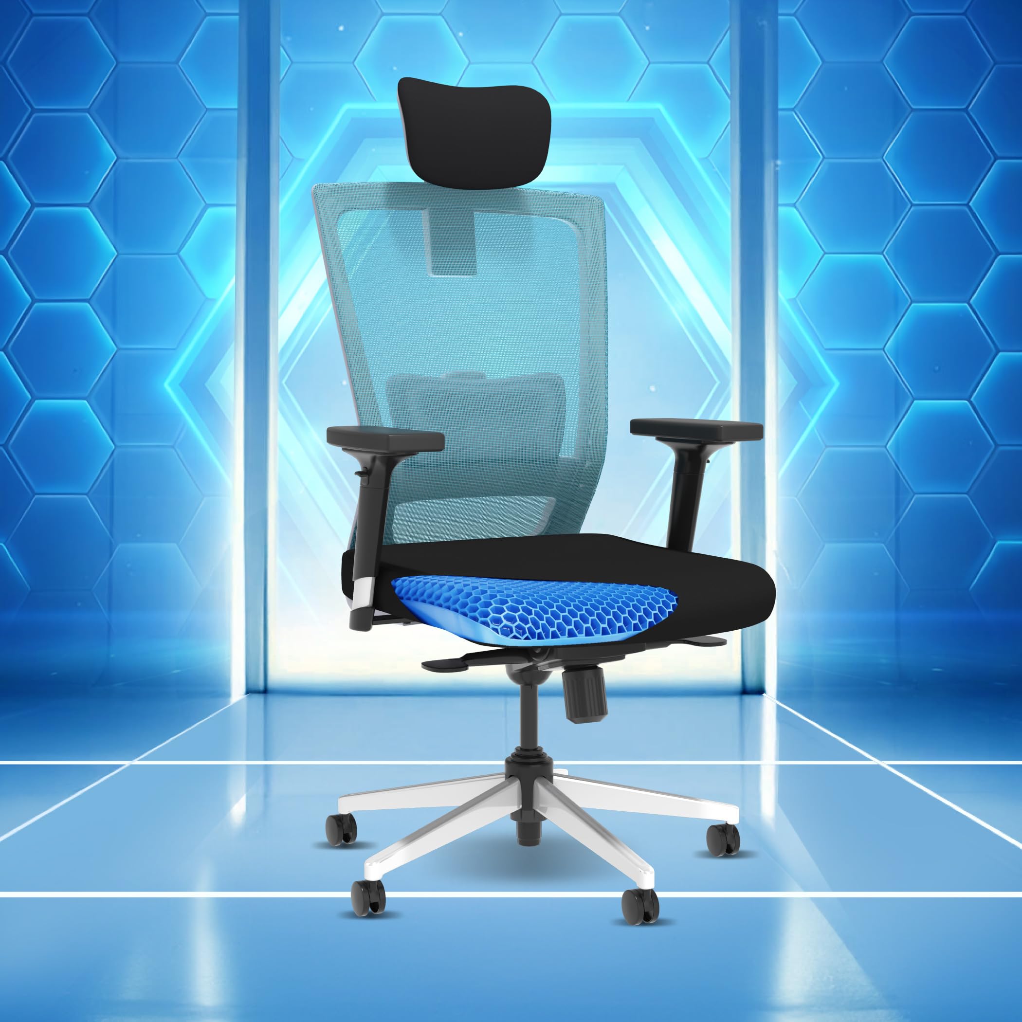 The Sleep Company Stylux Premium Ergonomic Office Chair | Patented ...