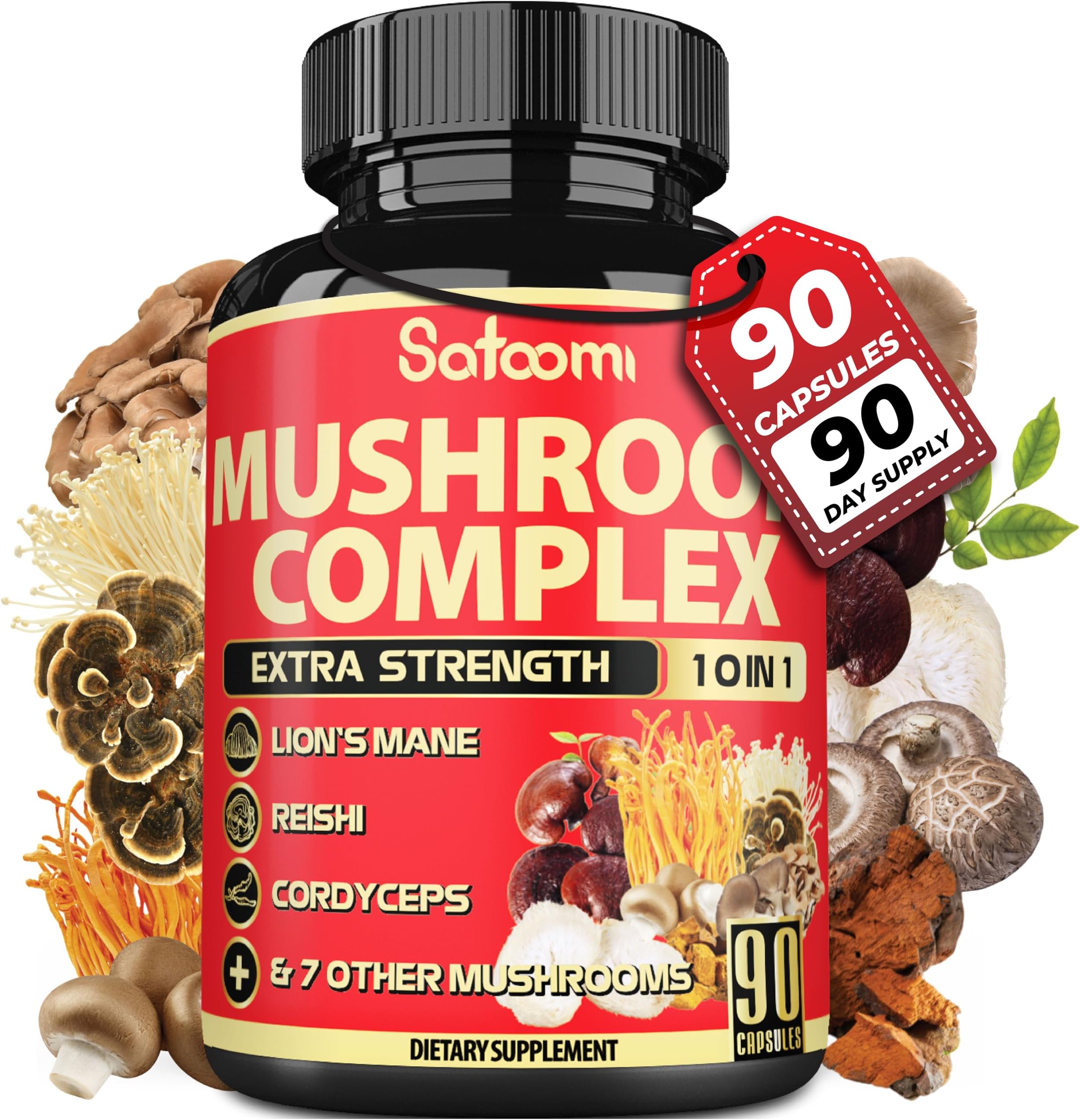 Amazon.com: WELLNESS LABSRX Lions Mane Supplement Capsules - 120 Count ...