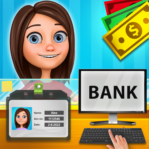 Real Bank Manager & Cashier Games - ATM Cash Simulator Games for Kids ...