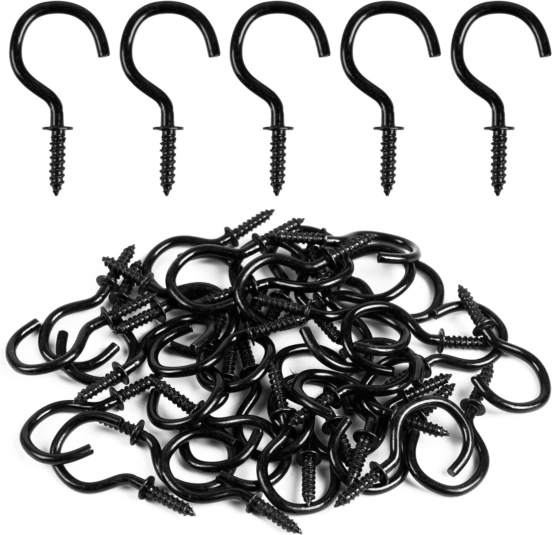 30pcs Screw-in Hook Metal Screw Hook Cup Hook Screw Hook for Indoor ...