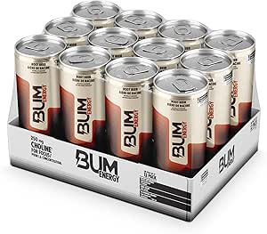 Raw Nutrition Cbum Energy Drink | Root Beer | 355ml (Pack of 12 ...