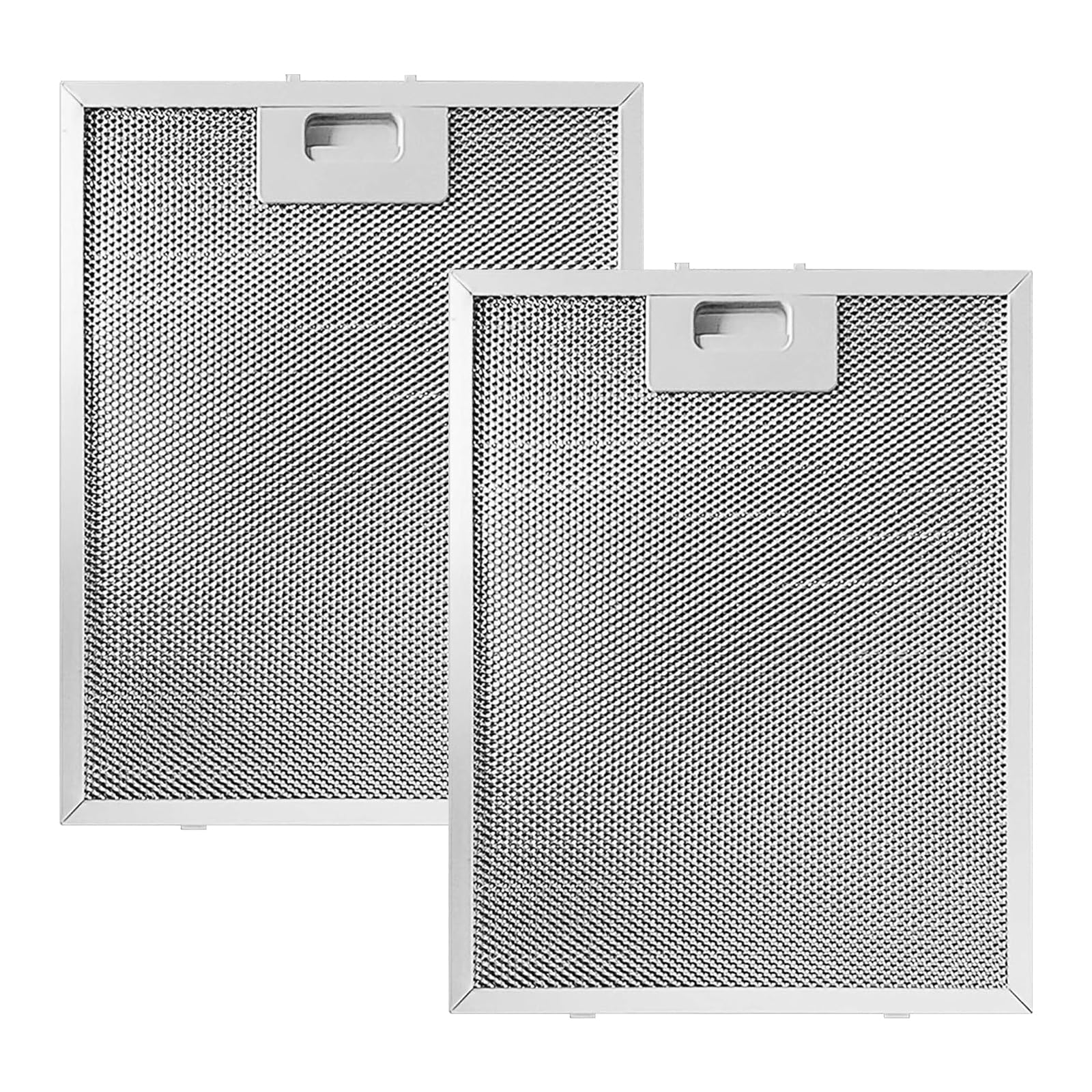JILAN 2 Pack Aluminum Cooker Hood Metal Grease Filter 320 x 260mm ...