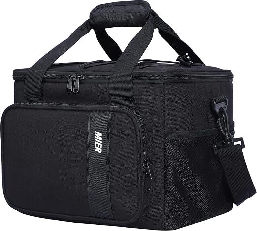 Amazon.com: MIER Insulated Lunch Cooler Bag for Men Women, 24 Can Large ...