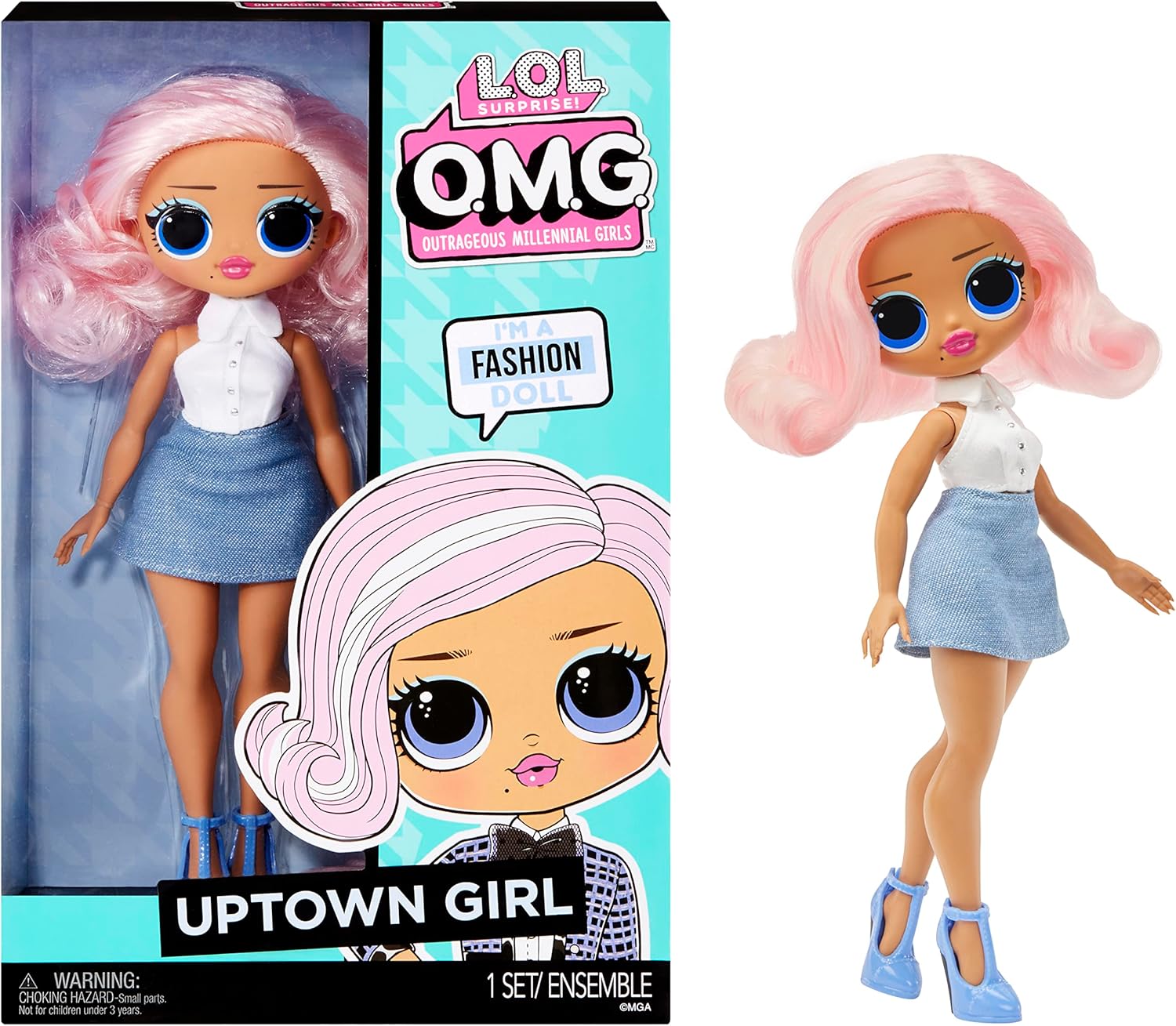 L.O.L. Surprise! Lol OMG Fashion Doll - Uptown Girl, Toys for Girls ...