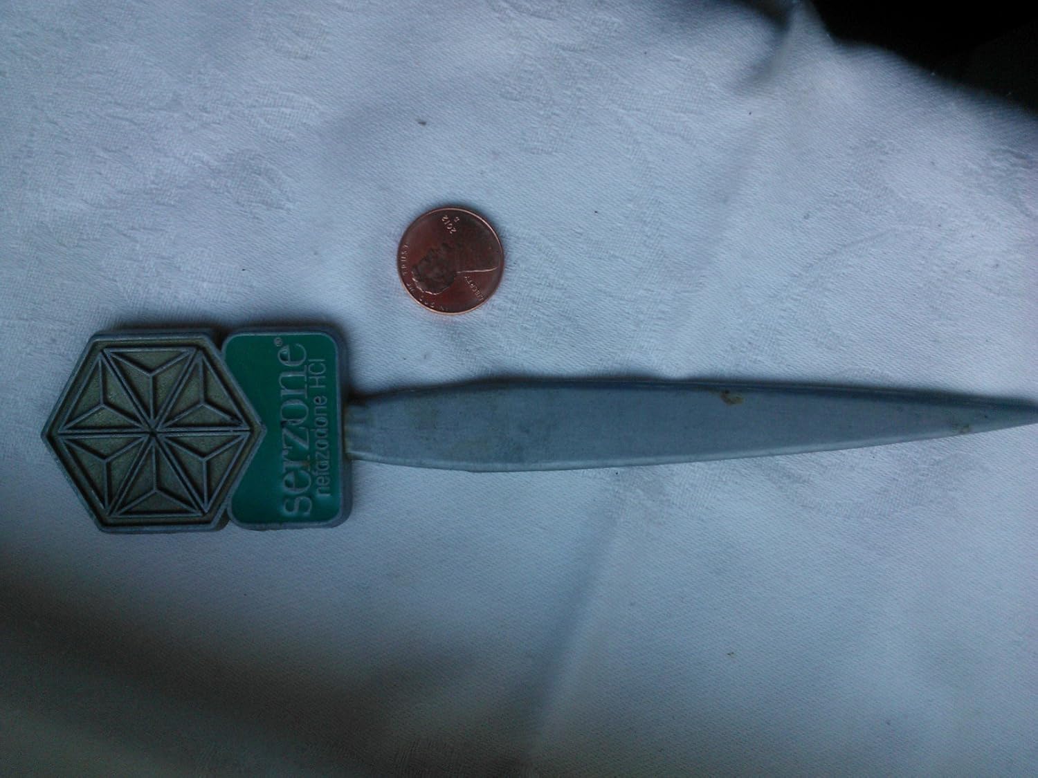 Amazon.com : LETTER-OPENER, METAL, ONE SIDE"SERZONE, nefazodone HCI ...