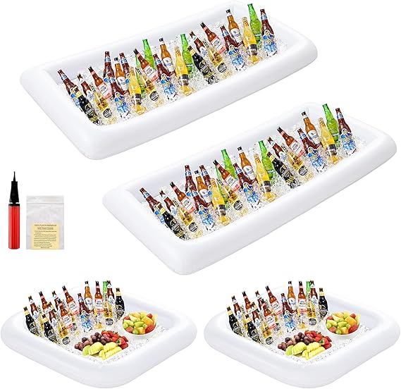Amazon.com | HBlife 4 PCS Inflatable Serving Bar, 2 Size Inflatable ...