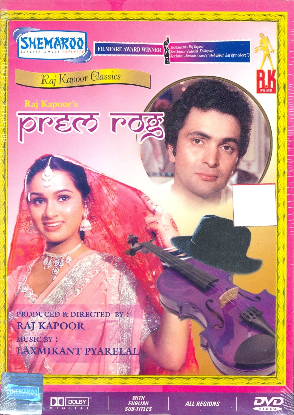 Prem Rog [DVD]: Amazon.co.uk: Raj Kapoor: DVD & Blu-ray