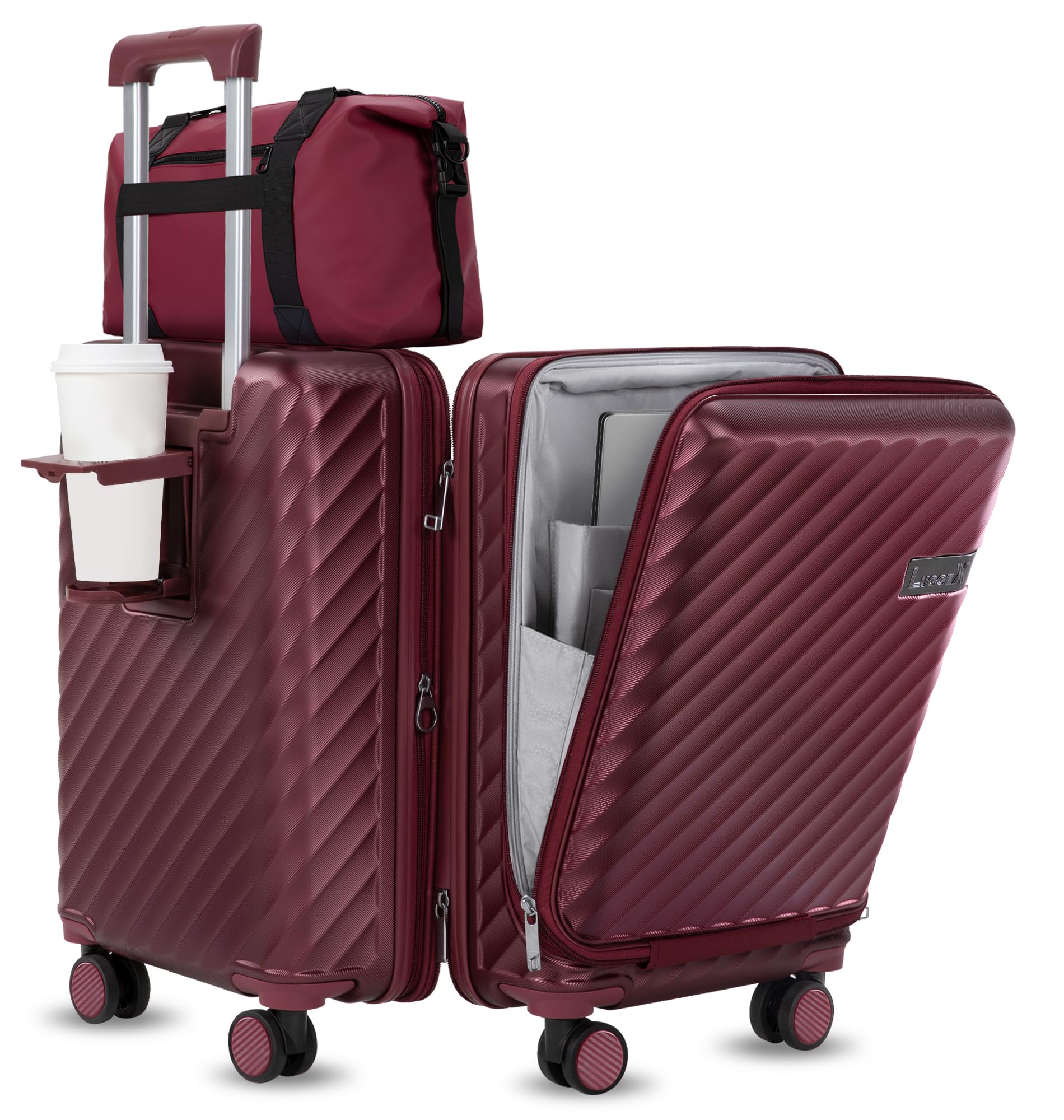 Snapklik.com : LUGGEX Carry On Luggage