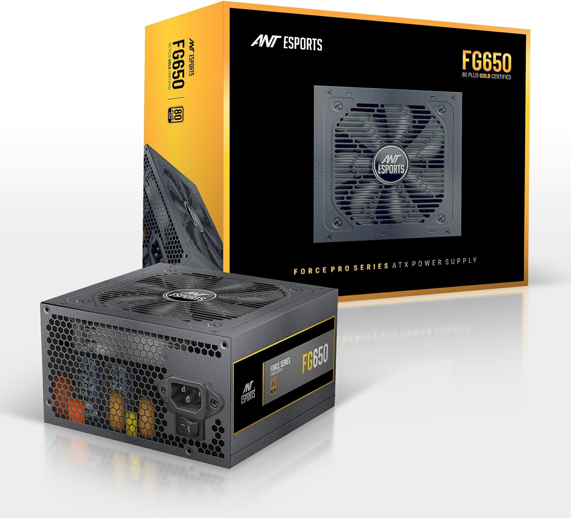 Amazon.in: Buy Ant Esports FG650 V2 80 Plus Gold Certified Modular ...