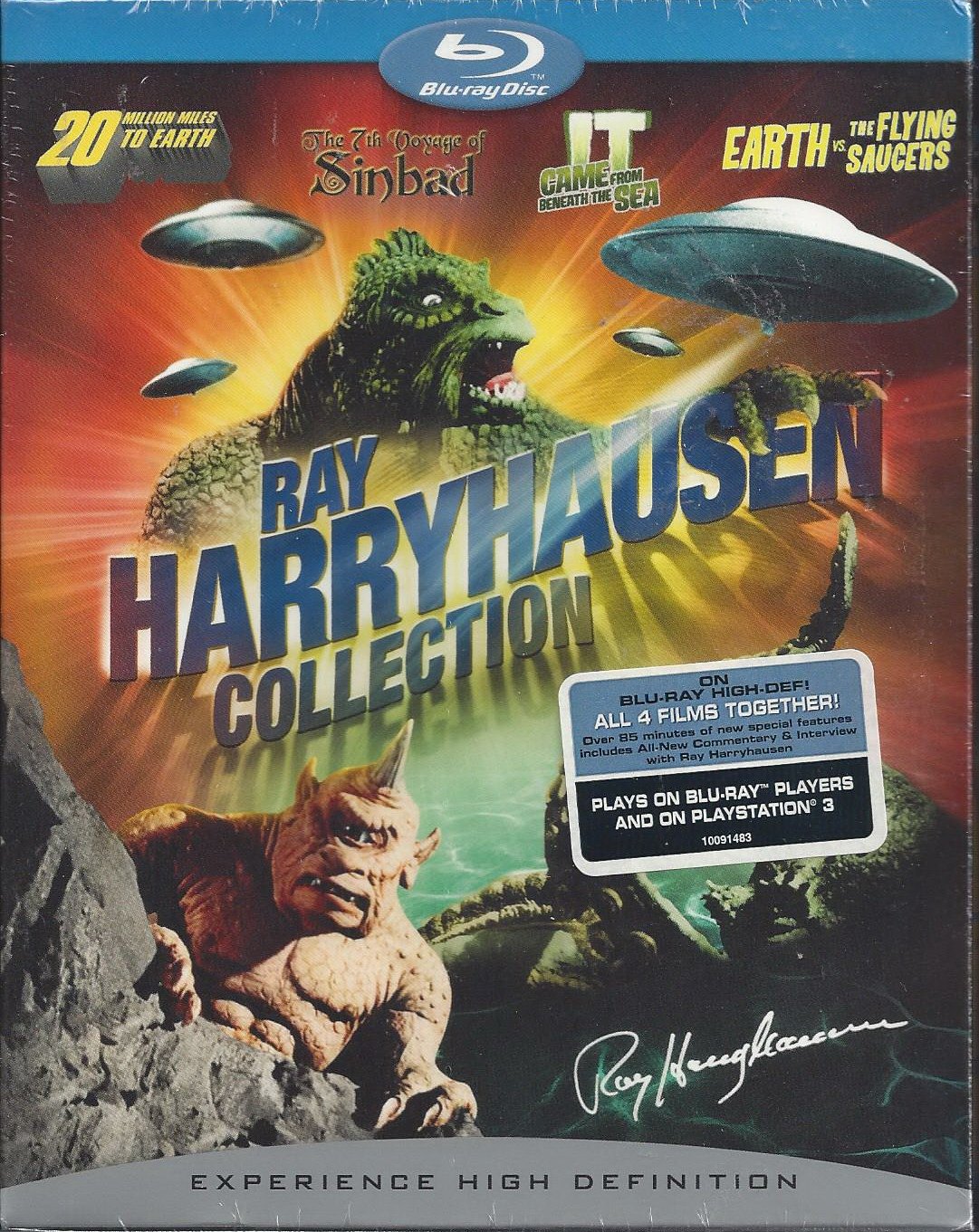 Amazon.com: Ray Harryhausen Collection + BD Live (20 Million Miles to ...