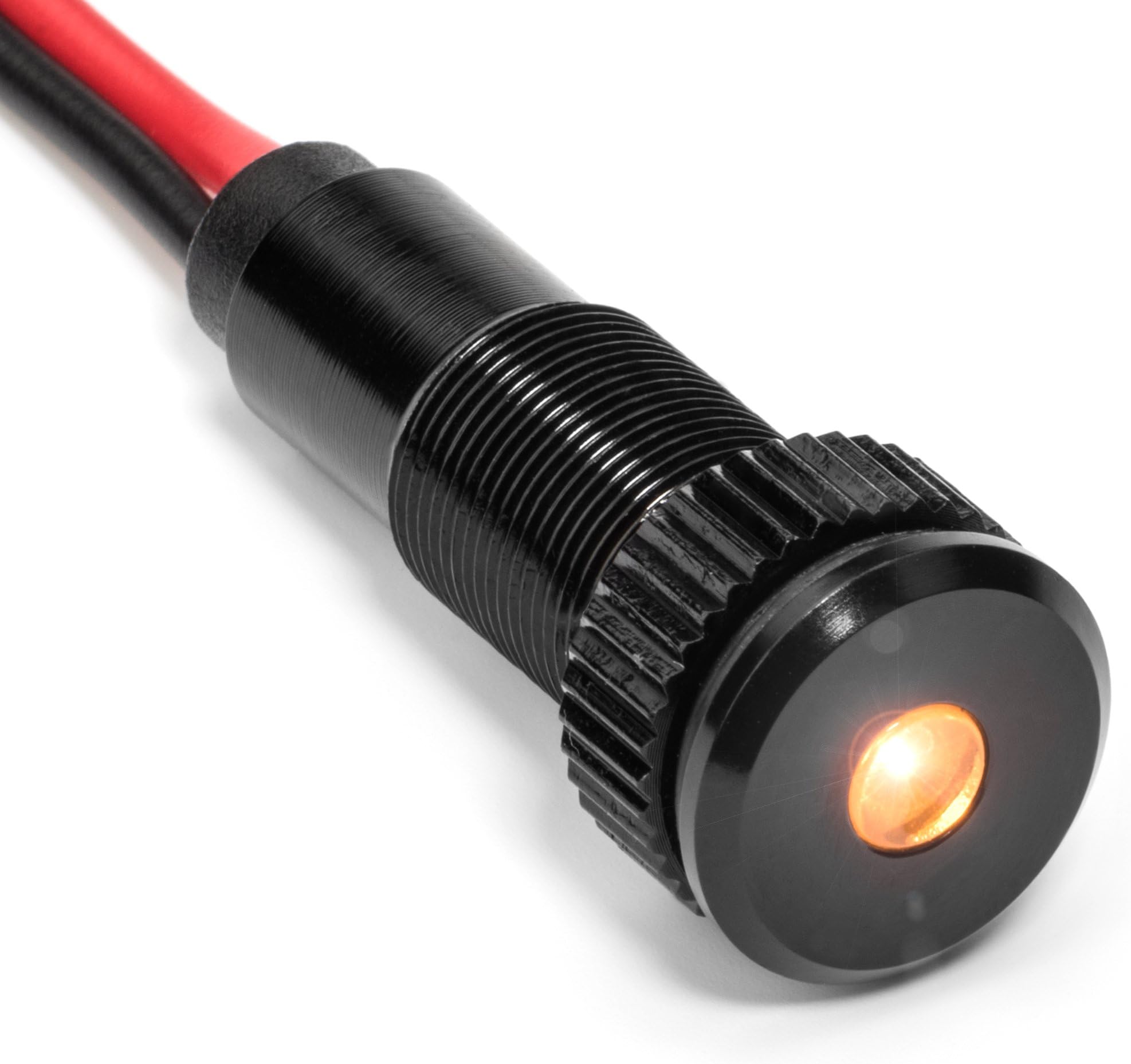 Amazon.com: Alpinetech PLB12M 12mm 1/2" 12V DC LED Metal Signal ...