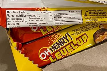 OH HENRY! Level Up Chocolatey, Peanut Butter, Caramel & Pretzel Filled ...