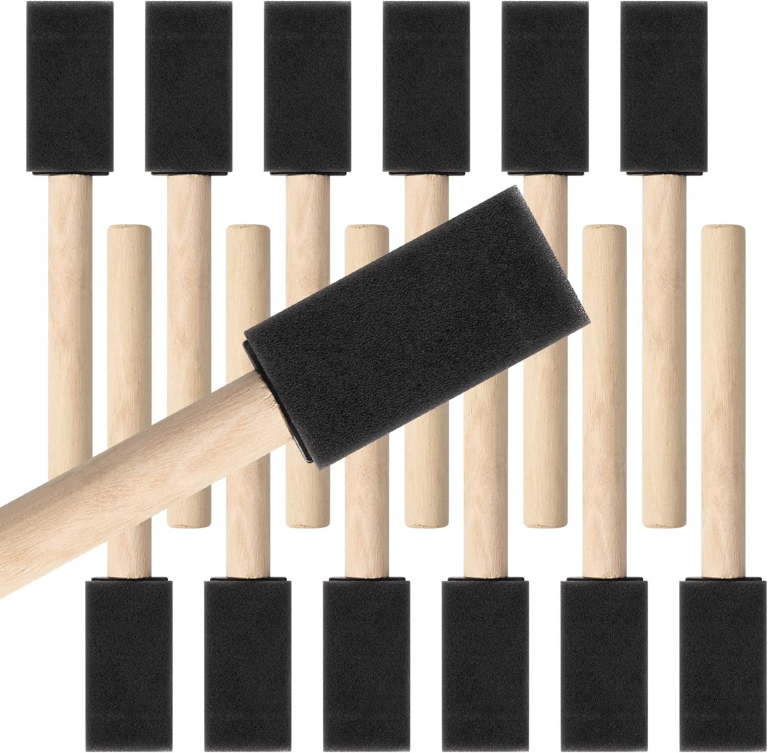 Pro Grade - Foam Brushes - 1 Inch 48 Piece Foam Brush Set - Amazon.com