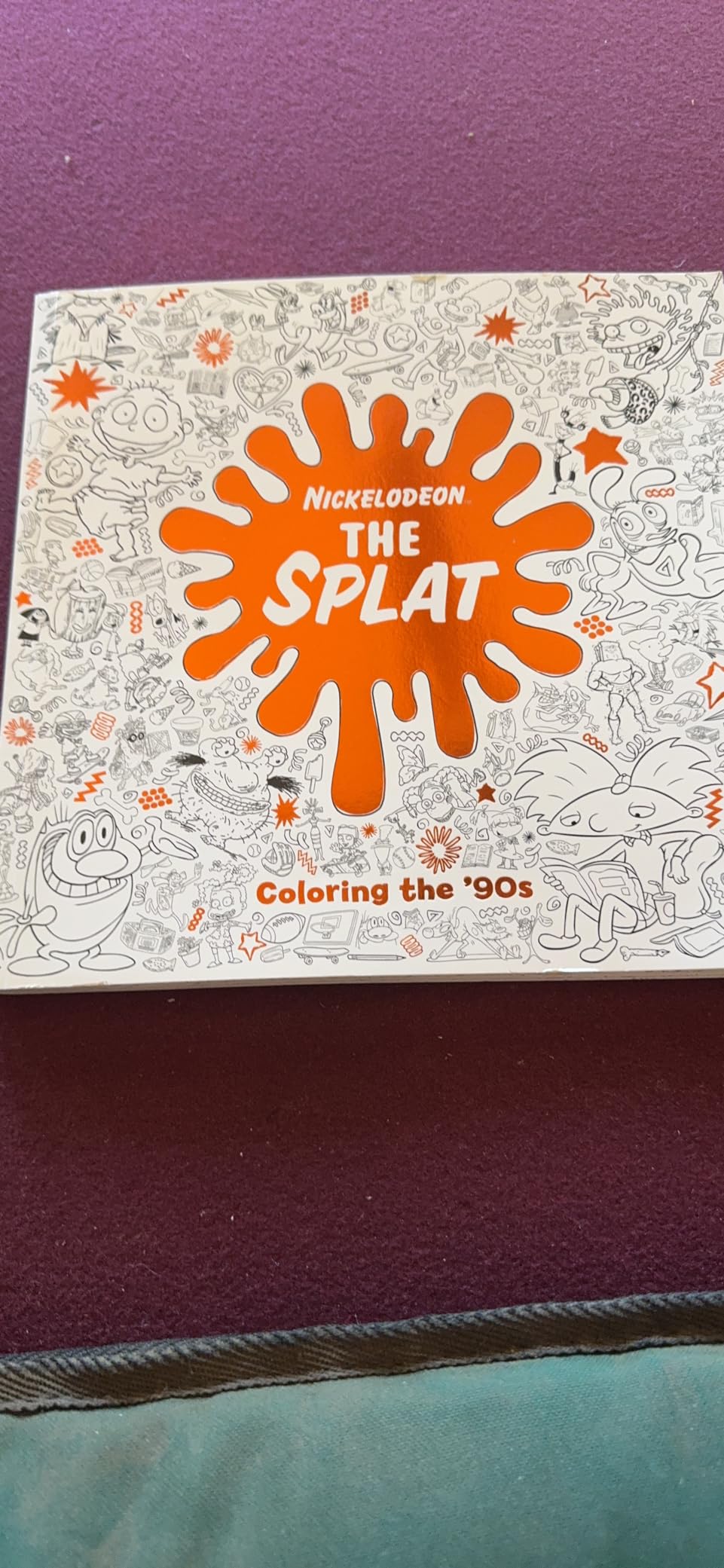 The Splat: Coloring the '90s (Nickelodeon) (Adult Coloring Book ...
